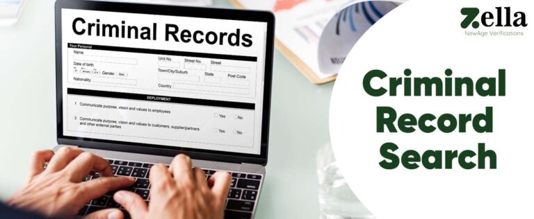 Criminal Record Search Is Mandatory With Background Screening!